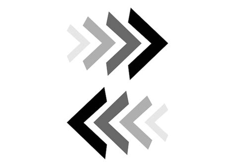 Premium Vector Swipe Right Left Up Set Of Buttons For Social Media Arrows Vector