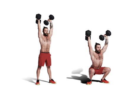 Overhead Split Squat Dumbbell
