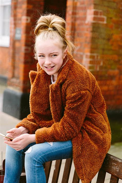 Pre Teen Girl By Stocksy Contributor Helen Rushbrook Stocksy