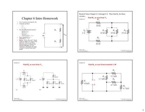 Chapter 6 Series Parallel Circuits