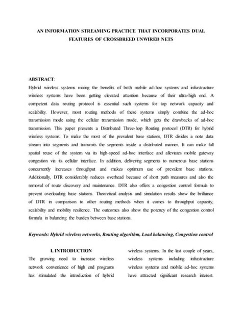 1 a distributed three hop routing protocol to increase the pdf