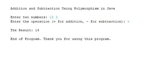 Free Programming Source Codes And Computer Programming Tutorials Addition And Subtraction Using
