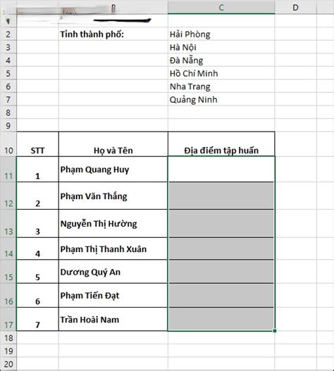 Cách Tạo List Box Trong Excel Một Cách Dễ Dàng Aiti Aptech