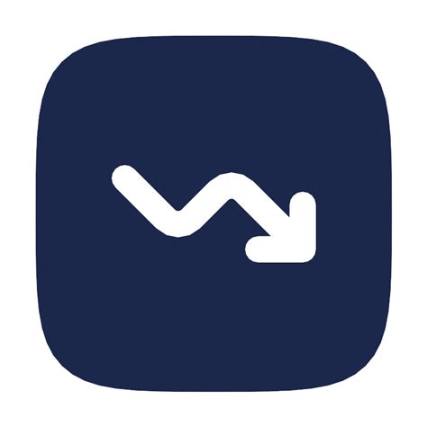Graph Down Vector SVG Icon SVG Repo