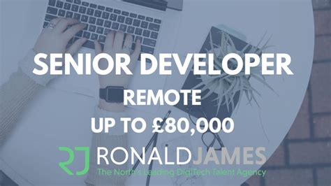 Developer Opportunity Nodedeveloper Ronald James Group