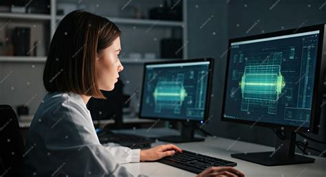 Lady Computer Lab Ev Battery Car AI Generated Image 2552276301 Shutterstock