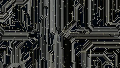 Motherboard Circuitry Close Up Technology Hardware And Electronic Detail Generative Ai Stock