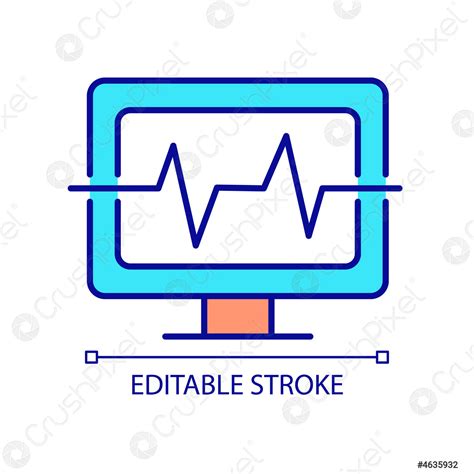 Computer Kenmerkende Rgb Kleur Pictogram Stock Vector Crushpixel