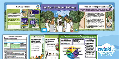 Problem Solving Pe Lesson Year 6 Oaa Twinkl Move Pe