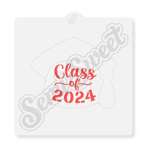 Class Of 2024 Stencil