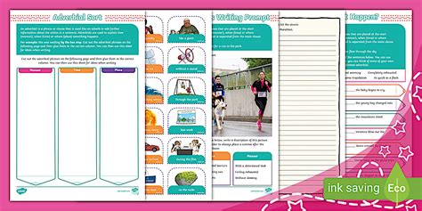 Fronted Adverbials Worksheet Twinkl