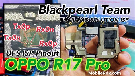 Oppo R17 Pro ISP Pinout To Remove Pattern FRP Repair Dead Unbirck