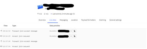 generic node join request join accept loop during sensors loawan demo
