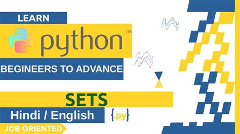 Sets Hindienglish Set In Python What Is Set Python For