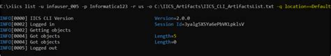Export And Import Tasks In Iics From Command Line Using Asset Management Cli Utility Thinketl