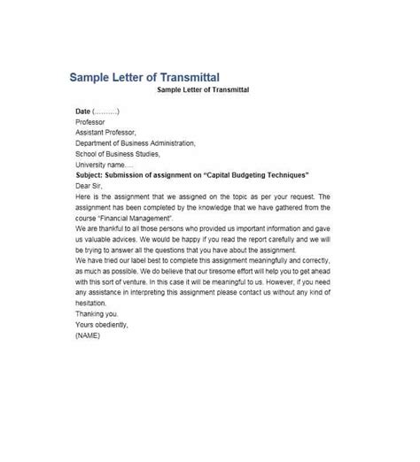 Letter Of Transmittal Check More At Https Laustereo Com Letter Of Transmittal Photography