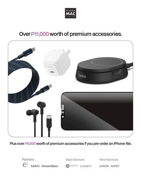 Power Mac Center A Perk Filled Experience Enjoy Over P11 000 Worth Of Premium Accessories