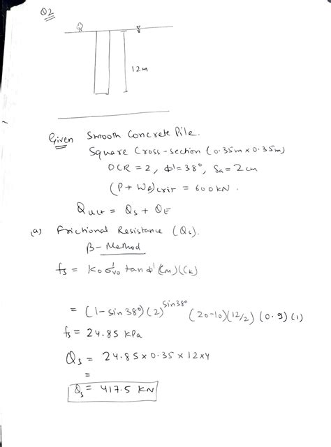 SOLUTION Geotech Stress Analysis Solved Assignment University Of California Studypool