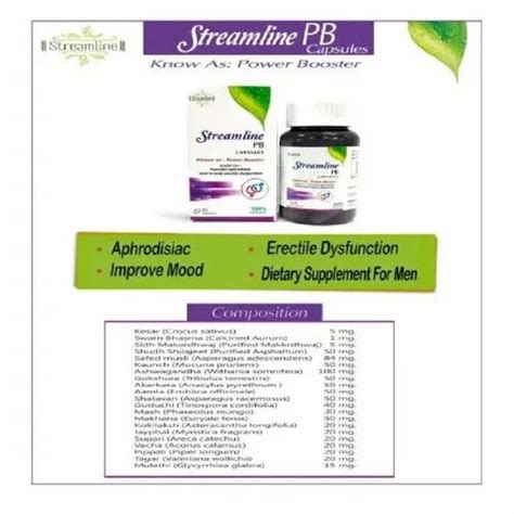 Pb Booster Capsule 30 Capsules At Rs 450bottle In Solapur Id