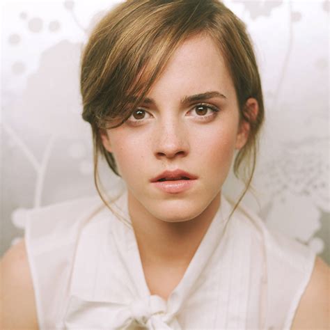 4000x4000 Resolution Emma Watson Hot White Look 4000x4000 Resolution