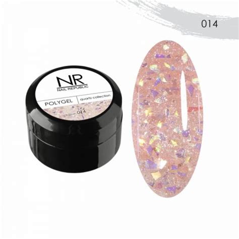 Полигель для наращивания ногтей Nail Republic Polygel Quartz Collection ...