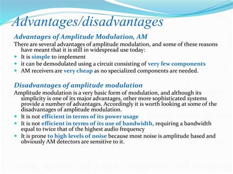 Amplitude Modulation PPT