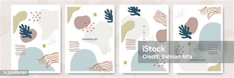 추상적 인 창조적 인 보편적 인 예술 템플릿 세트 포스터 카드 초대 전단지 커버 배너 플래카드 브로셔 및 기타 그래픽 디자인에 적합합니다 0명에 대한 스톡 벡터 아트 및