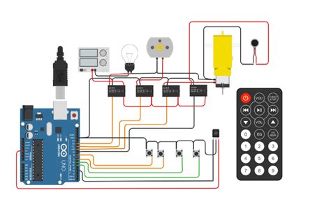 Circuit Design Ir Remote And Manual Home Automation Tinkercad