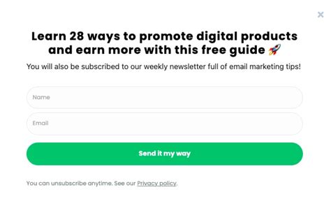 Email Marketing Examples Benefits And How To Get Started MailerLite