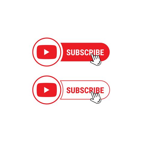 Youtube Subcribe Icon Logo Symbol Vector Editorial App Icons 10598343 Vector Art At Vecteezy