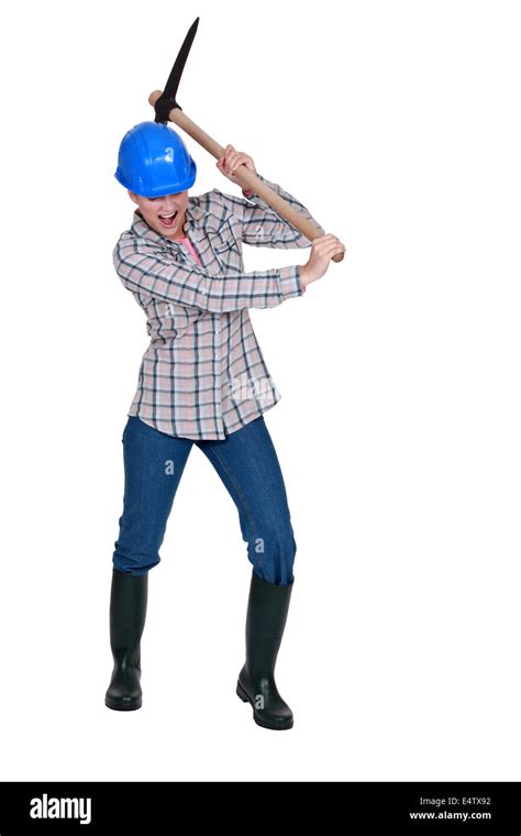 Pickaxe Tunnel Cut Out Stock Images Pictures Alamy