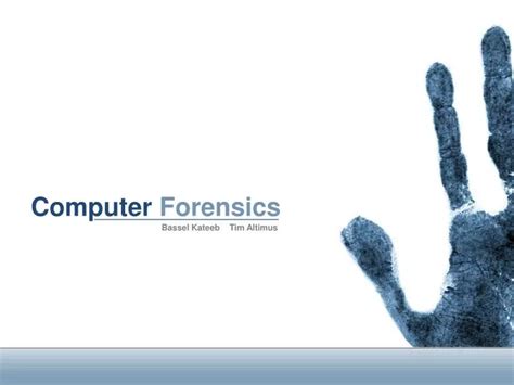 Ppt Computer Forensics Powerpoint Presentation Free Download Id 4390998