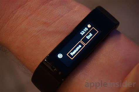 Review Microsofts Health Tracking Ios Compatible Band Appleinsider