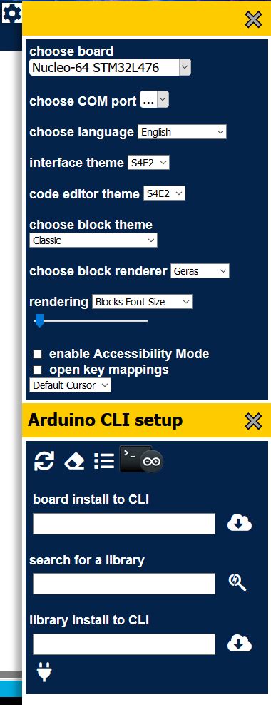 Ui Choices Accessibility · Issue 14 · Blocklyduinoblocklyduino V2 · Github