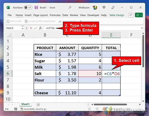 How To Copy And Paste Formulas In Excel All Methods Winbuzzer