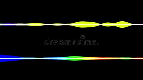 Digital Waveform Spectrum Set Stock Video Video Of Volume Audio