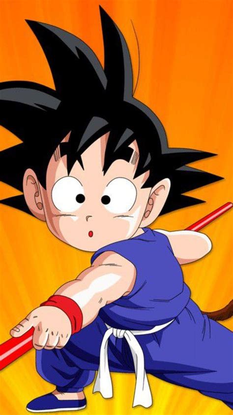 Young Goku Wallpapers Top Free Young Goku Backgrounds Wallpaperaccess