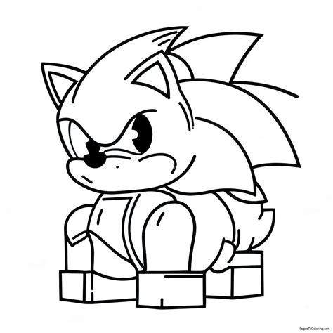 Lego Sonic Coloring Pages Coloring Pages