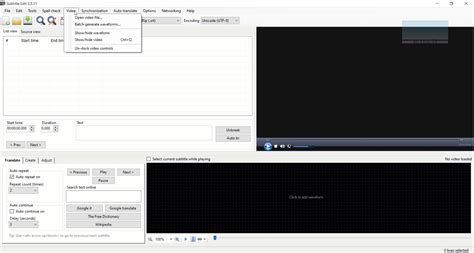 Video Is Off Issue SubtitleEdit Subtitleedit GitHub