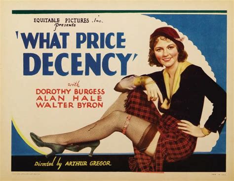 Dorothy Burgess In What Price Decency 1933