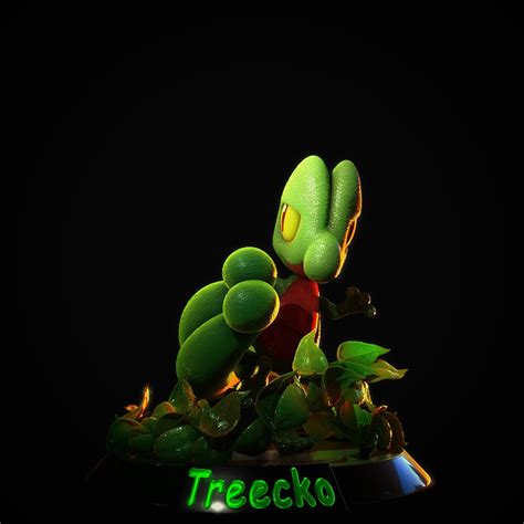 Artstation Pokeymon Treecko