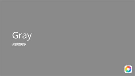 Gray Color Hex Code Palettes And Meaning