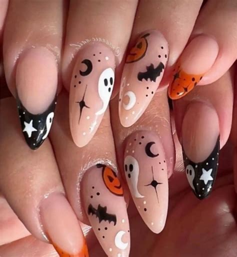 Cute Halloween Nail Inspo🎃👻 Gallery Posted By Kendall Bryant🥝 Lemon8