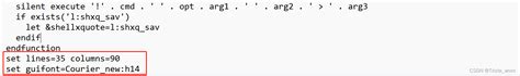 Vim设置 Csdn博客