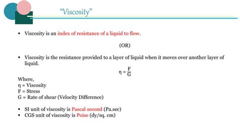 Rheology Newtonian And Non Newtonian Flow Pptx Physics Science