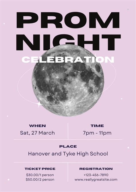 Page 2 Free Printable Customizable Prom Poster Templates Canva