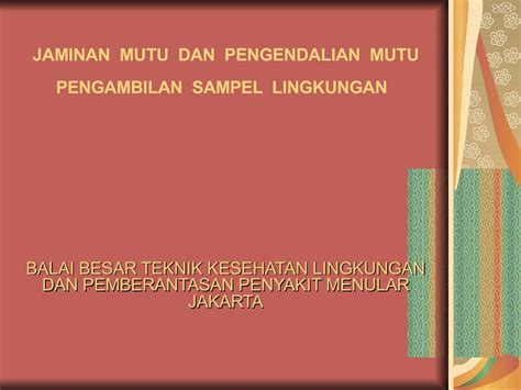 PDF Qa Qc Sampling DOKUMEN TIPS