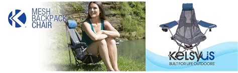 Kelsyus Mesh Backpack Outdoor Chair Camping Chairs