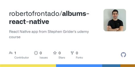 Github Robertofrontadoalbums React Native React Native App From Stephen Griders Udemy Course