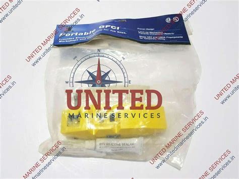 POWER FIRST 5YL46 GFCI PORTABLE INLINE GROUND FAULT CIRCUIT INTERRUPTER 4800W United Marine